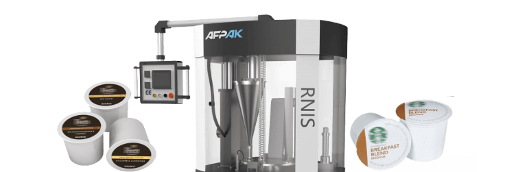 Rotary K cup filling Machine - AFPAK K cup filling machines